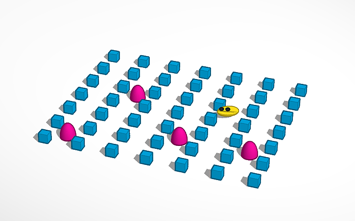3D design pacman | Tinkercad