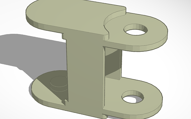 3D design Wire track - Tinkercad