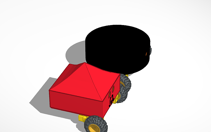 3D design robot arduino car - Tinkercad