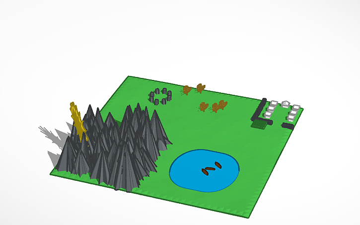 3D design Forest | Tinkercad