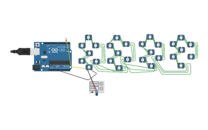 Circuit design relogio - Tinkercad