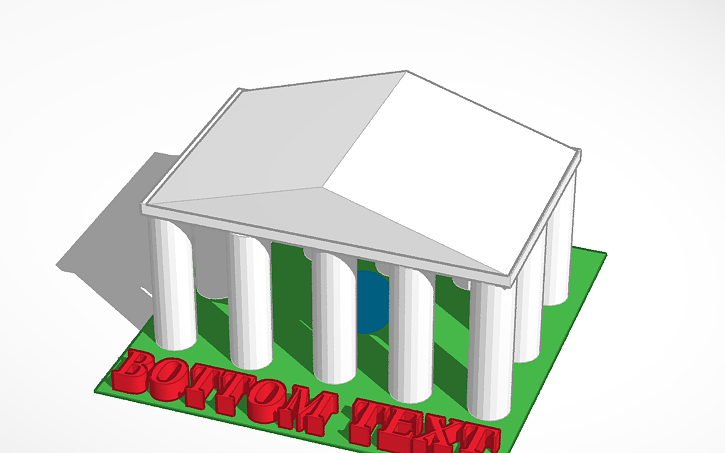 3D design Cool Building | Tinkercad