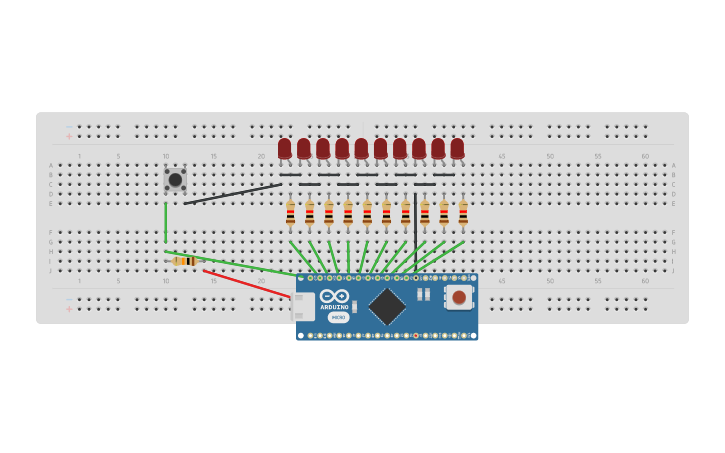 Circuit design Copy of Arduino Nano - Tinkercad