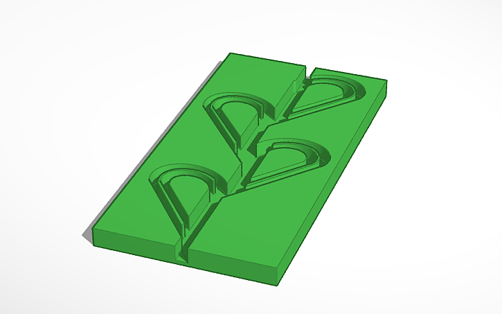 3D design V-42X tesla valve - Tinkercad