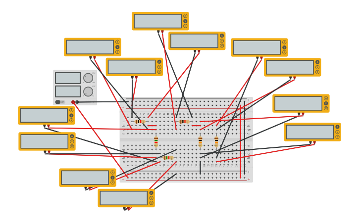 Circuit design Circuito Mixto Oliver | Tinkercad
