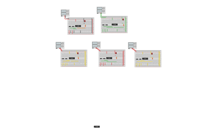 Circuit Design Basic Logic Gates Tinkercad