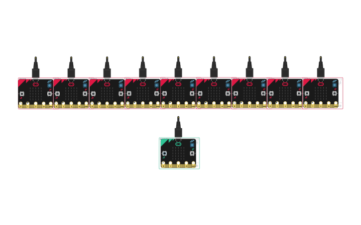 Circuit design Display MICRO:BIT | Tinkercad