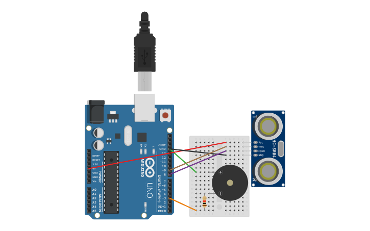 Circuit design DIY-Arduino-Fishtank-Pool-Overfill-Alarm-Sensor | Tinkercad