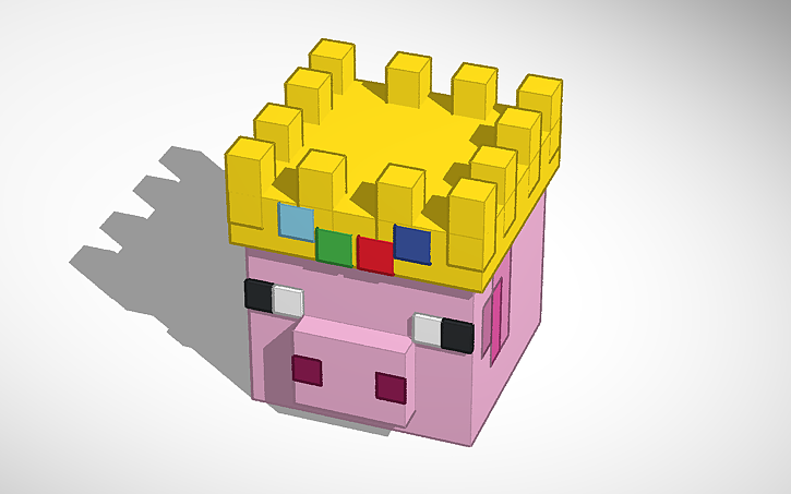 3D design Technoblade - Tinkercad