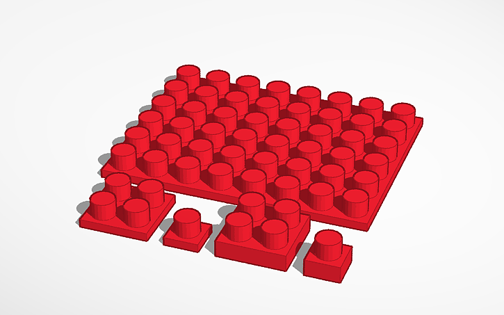 3D design Coro bricks | Slabs and Plates - Tinkercad