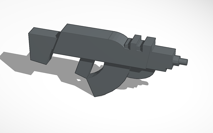 3D design Infinity- Panoceania's COMBI RIFLE | Tinkercad