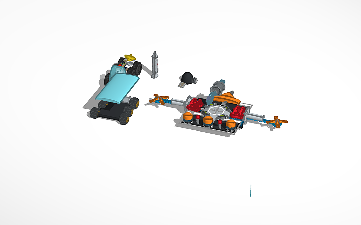 3D design Moon Junkies Projekt 2kr | Tinkercad