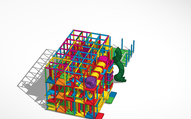 3D design jungle gym | Tinkercad