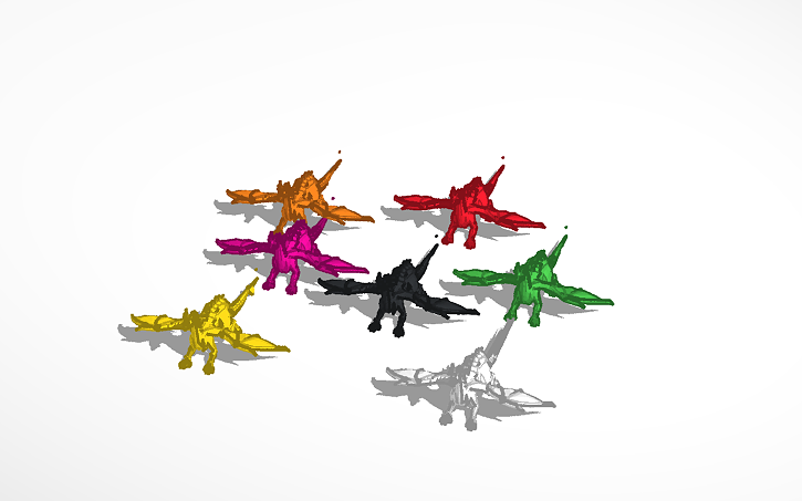 3D design Jade winglet (Wings of fire) | Tinkercad