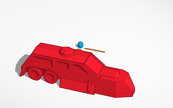 3D design Vortex Intercept Vehicle (VIV) - Tinkercad