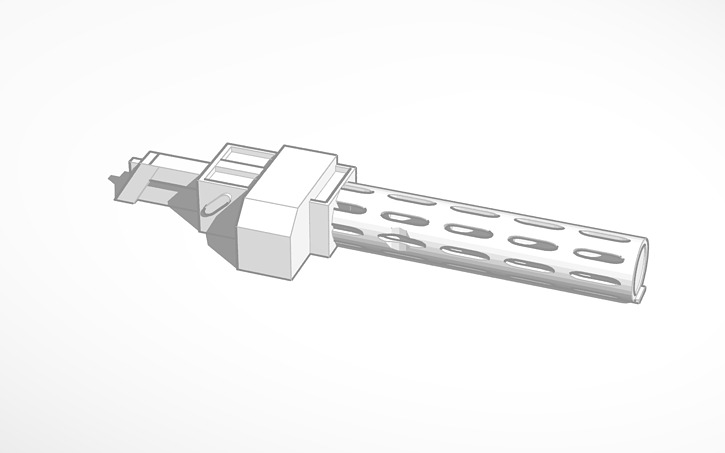 3D design rc aircraft machine gun | Tinkercad
