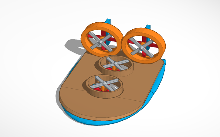 3d Design Bbc Hovercraft Tinkercad