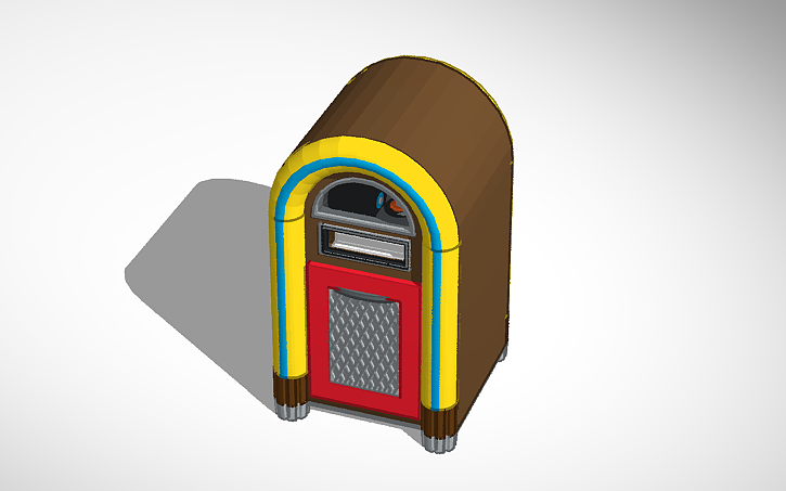 3D design A Jukebox Device - Tinkercad
