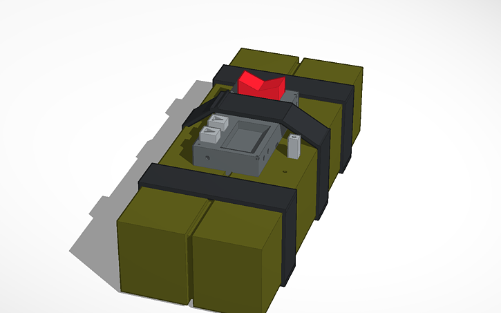 3D design Rainbow Six siege Nitro cell - Tinkercad
