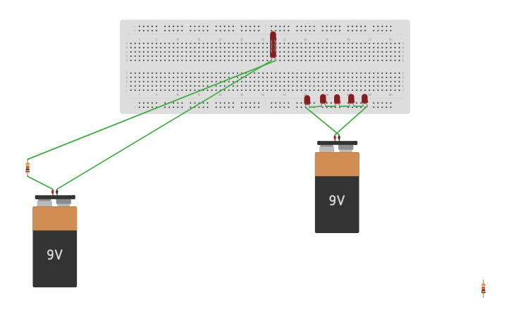 Circuit design circuito em série e paralelo | Tinkercad