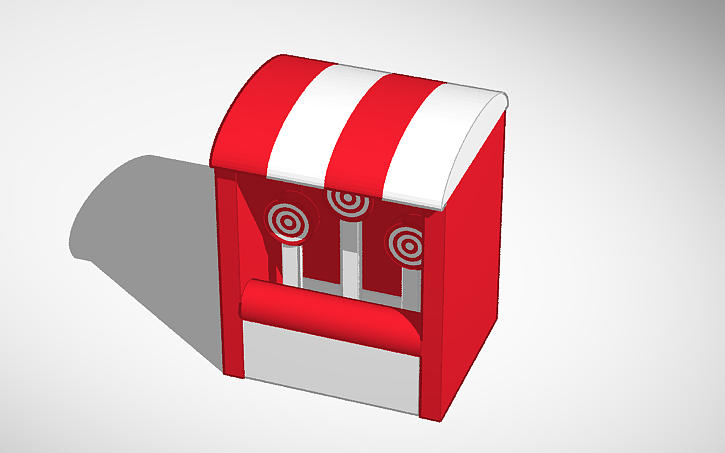 3D design Thwacking Game - Tinkercad