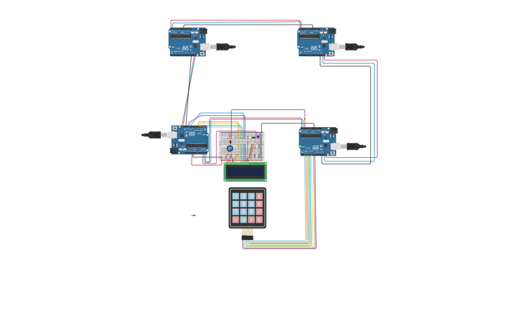Circuit design Copy of Tic Tac Toe | Tinkercad