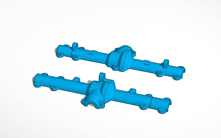 3D design Trophy Truck 200mm axles | Tinkercad