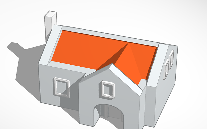 3D design Stone House | Tinkercad