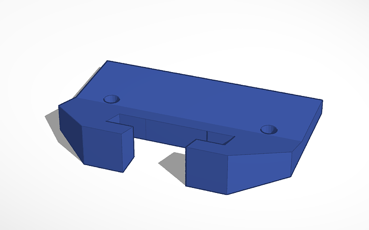 3D design Drawer Track Guide - Tinkercad