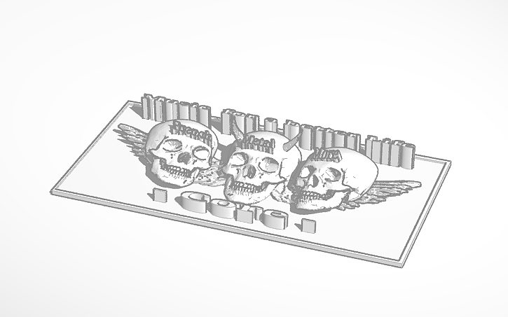 3D design French Metal More - Core | Tinkercad