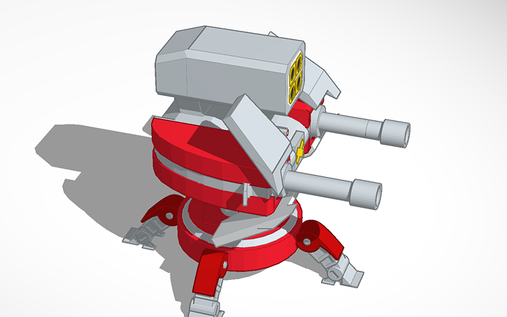 3D design Torbjorn turret | Tinkercad