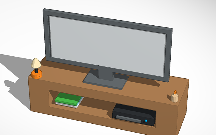 3D design Television - Tinkercad