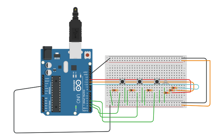 Circuit design Switch - Tinkercad