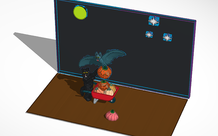 3D design Halloween 2021-Pumpkin Partnership - Tinkercad