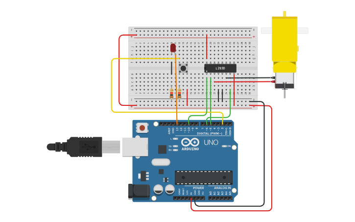 Circuit design Copy of Final Embeded Project - Tinkercad