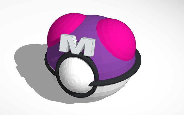 3D design Master Ball | Tinkercad