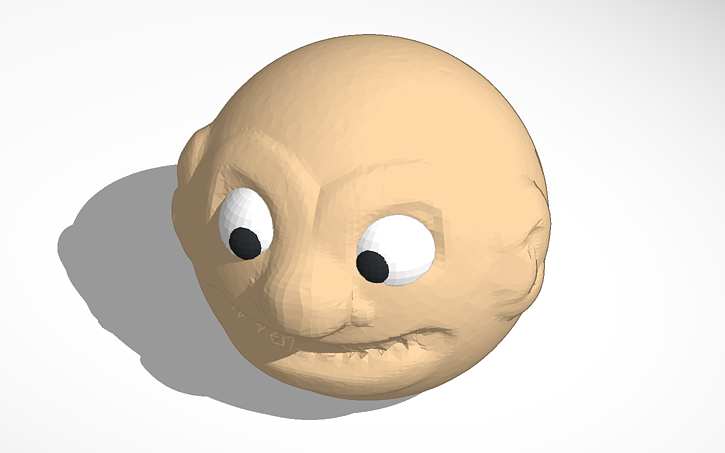 3D design face - Tinkercad