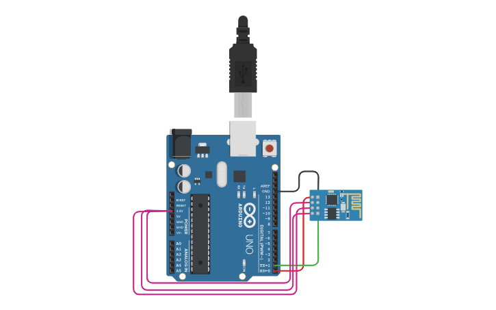Circuit Design Wifi Module Tinkercad