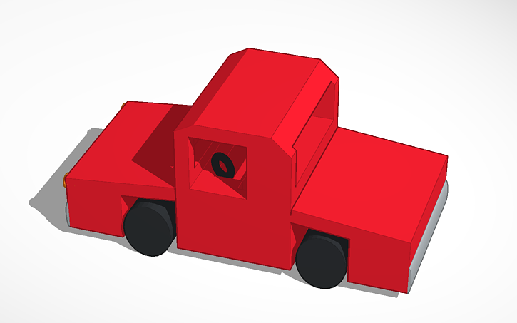 3D design Sports Car - Tinkercad
