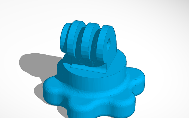 3D design GoPro Camera screw mount 8mm | Tinkercad