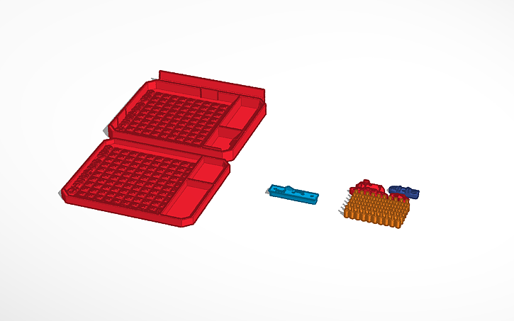 3D design Battleship Game with Cartesian Coordinates (printable ...