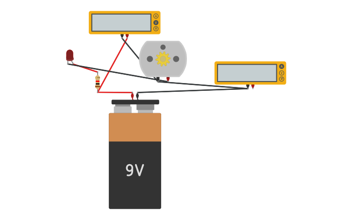 Circuit design Multimeter Homework | Tinkercad