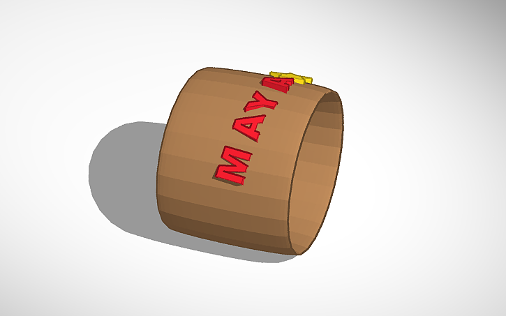 3D design ITS MAYA!!!!!! (my little sis) | Tinkercad
