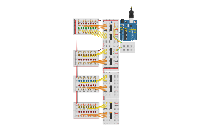 Circuit Design Experiment 8 E Dual Binary Counters Tinkercad