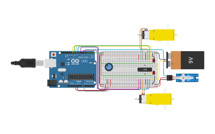Circuit design Painter - Tinkercad
