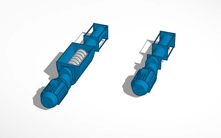 3D design PCP pump - Tinkercad