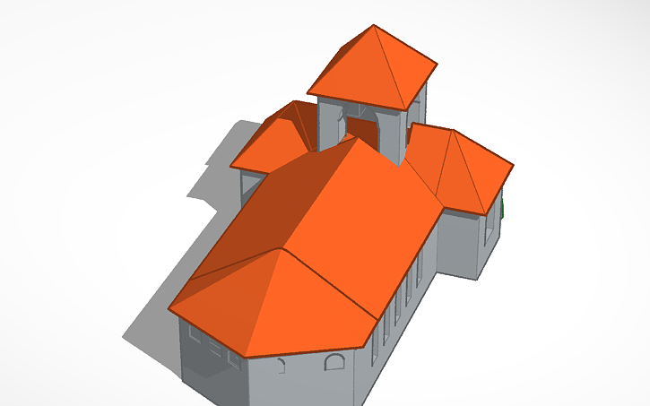 3D design Church - Tinkercad