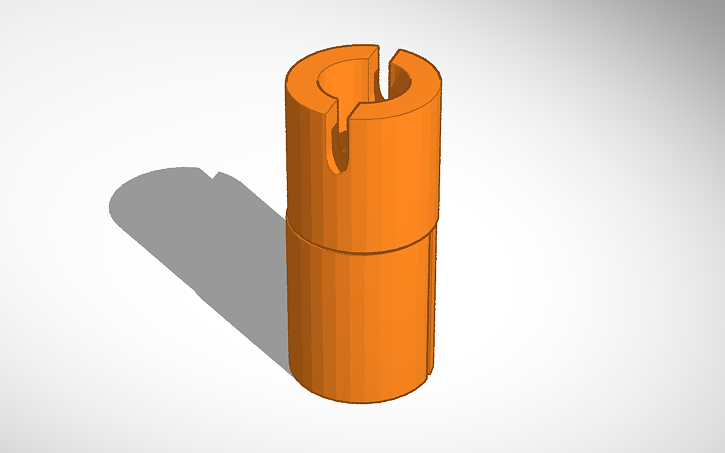 3D design Female Motor Coupling - Tinkercad