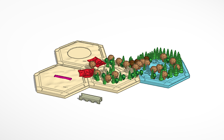 3D design catan-GOT-Path | Tinkercad
