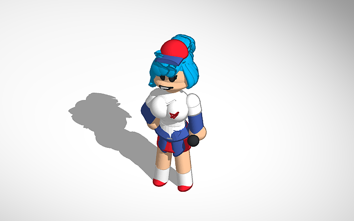 3D design fnf mod boyfriends big sister | Tinkercad